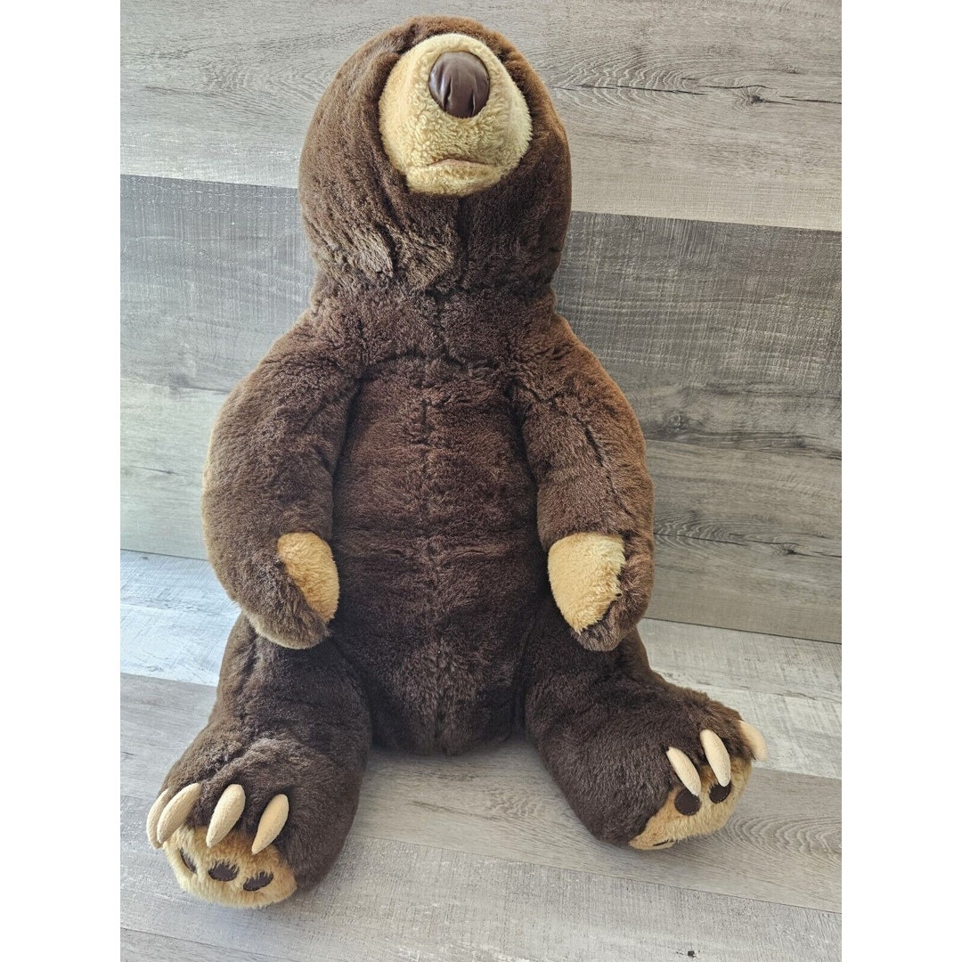 Vintage 1980s Carousel by Guy XL Plush Large Brown Bear Teddy Fuzzy 27 ...