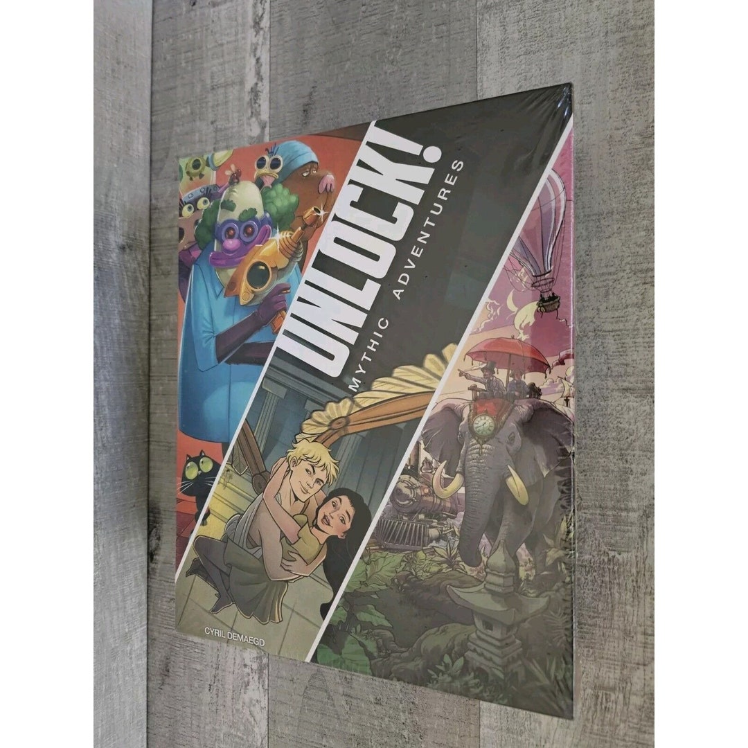 Unlock! Mythic Adventures Game by Space Cowboys New Sealed - Etsy