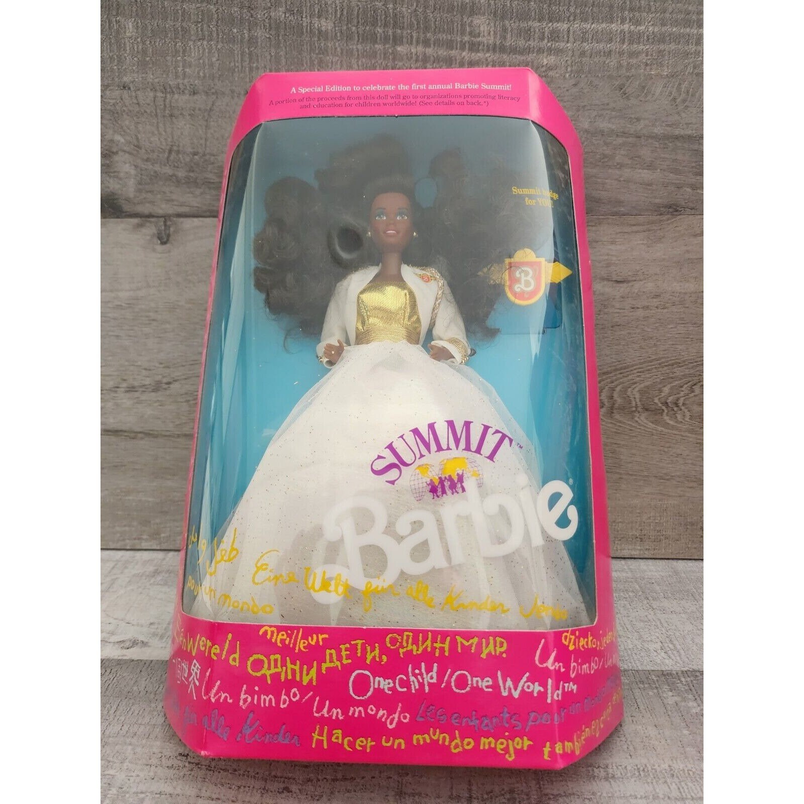 Barbie Summit Collection African American Doll Mattel 1990 #7028 NEW ...