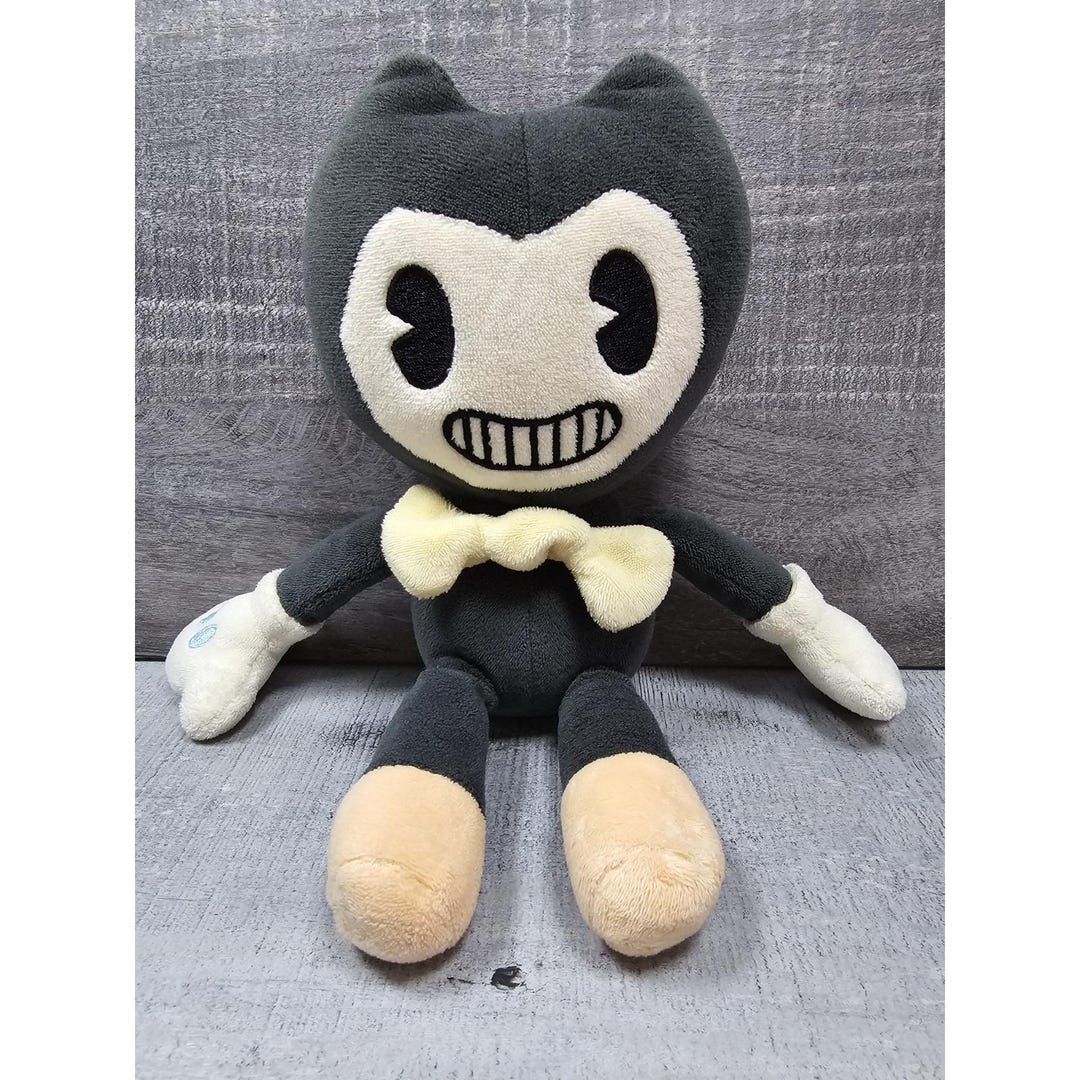 Rare Bendy and the Ink Machine Sillyvision Beaming Bendy Plush in Color ...