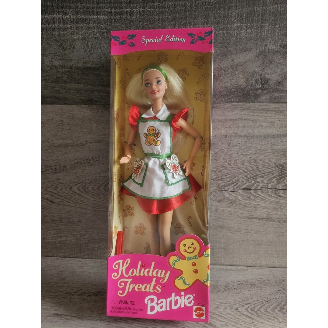 Holiday Treats Barbie Doll Special #17236 Doll 1997 Mattel Ginger Bread ...
