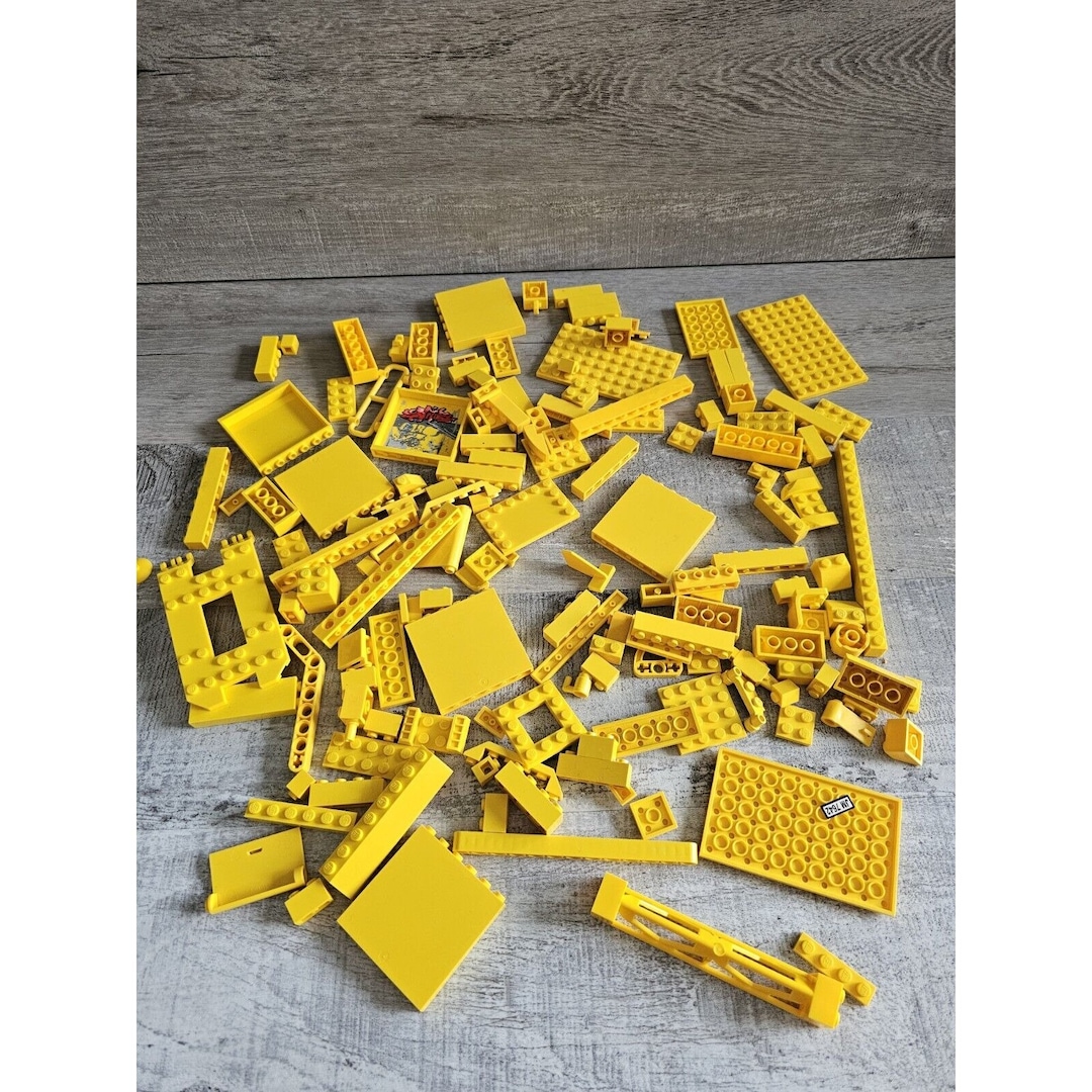 Lego Yellow Color Sorted Bricks Pieces Plates Parts Bulk Lot 10 Ozs - Etsy