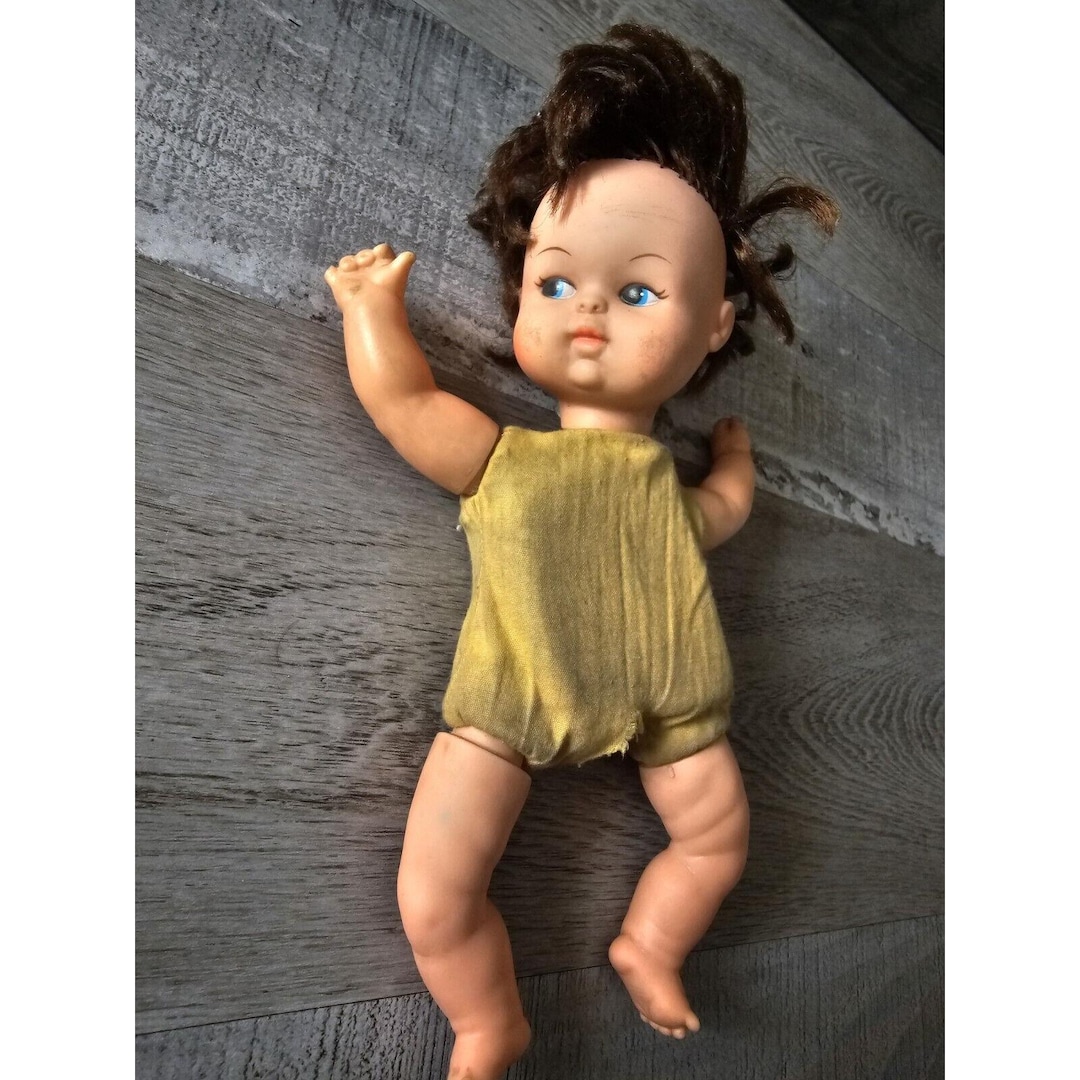 9" Vintage Floppy Vinyl and Cloth Baby Doll by Collette Toy & Novelty ...