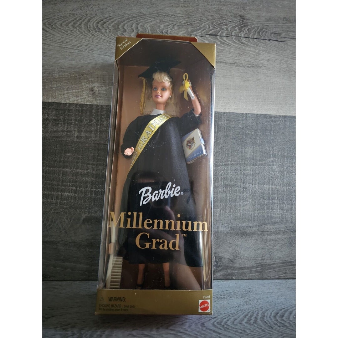 Vintage Barbie 2000 Millennial Graduate Grad DOLL #25708 NRFB NEW - Etsy