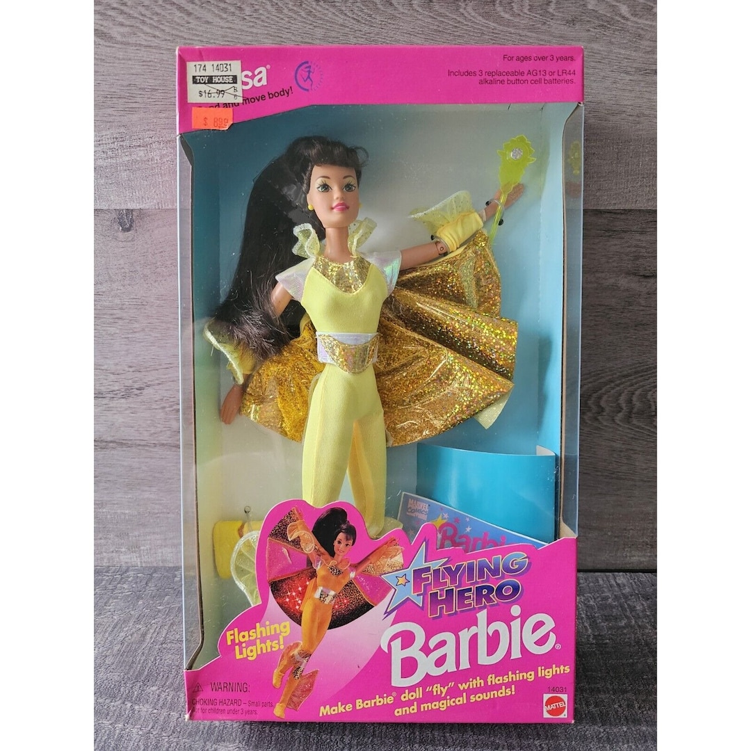 Mattel Flying Hero Barbie Galaxia Galaxie Doll TERESA NRFB Magical ...