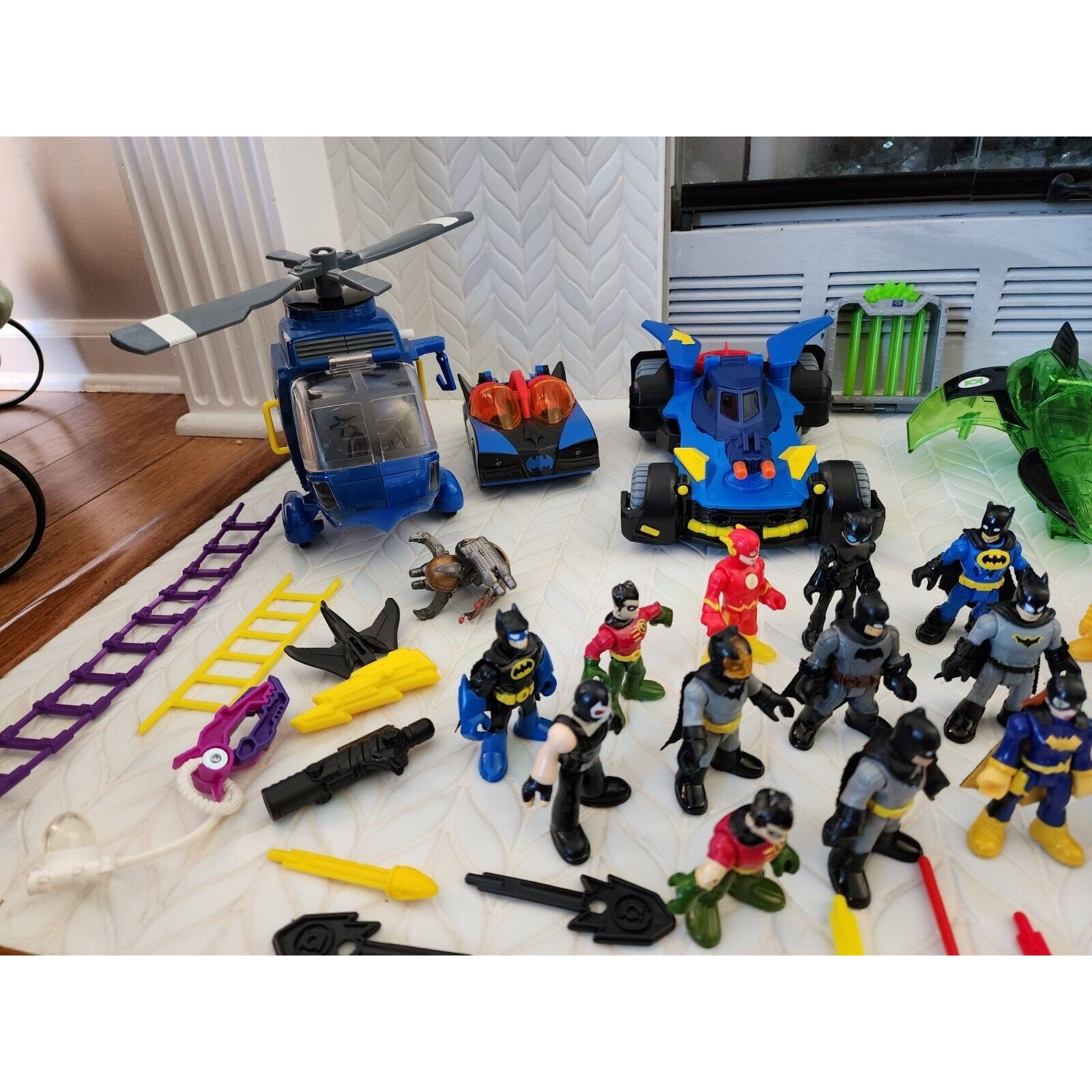 Fisher Price Imaginext Batman Large Lot Set 18 Figures, Vehicles ...