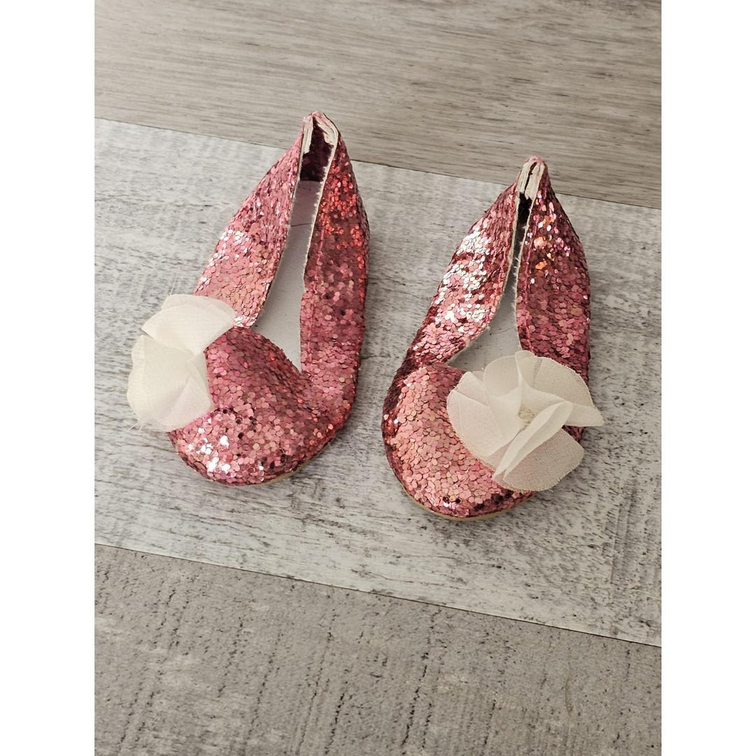 Our Generation Fancy That Glitter Pink Sparkle Shoes for 18” Doll #78 ...