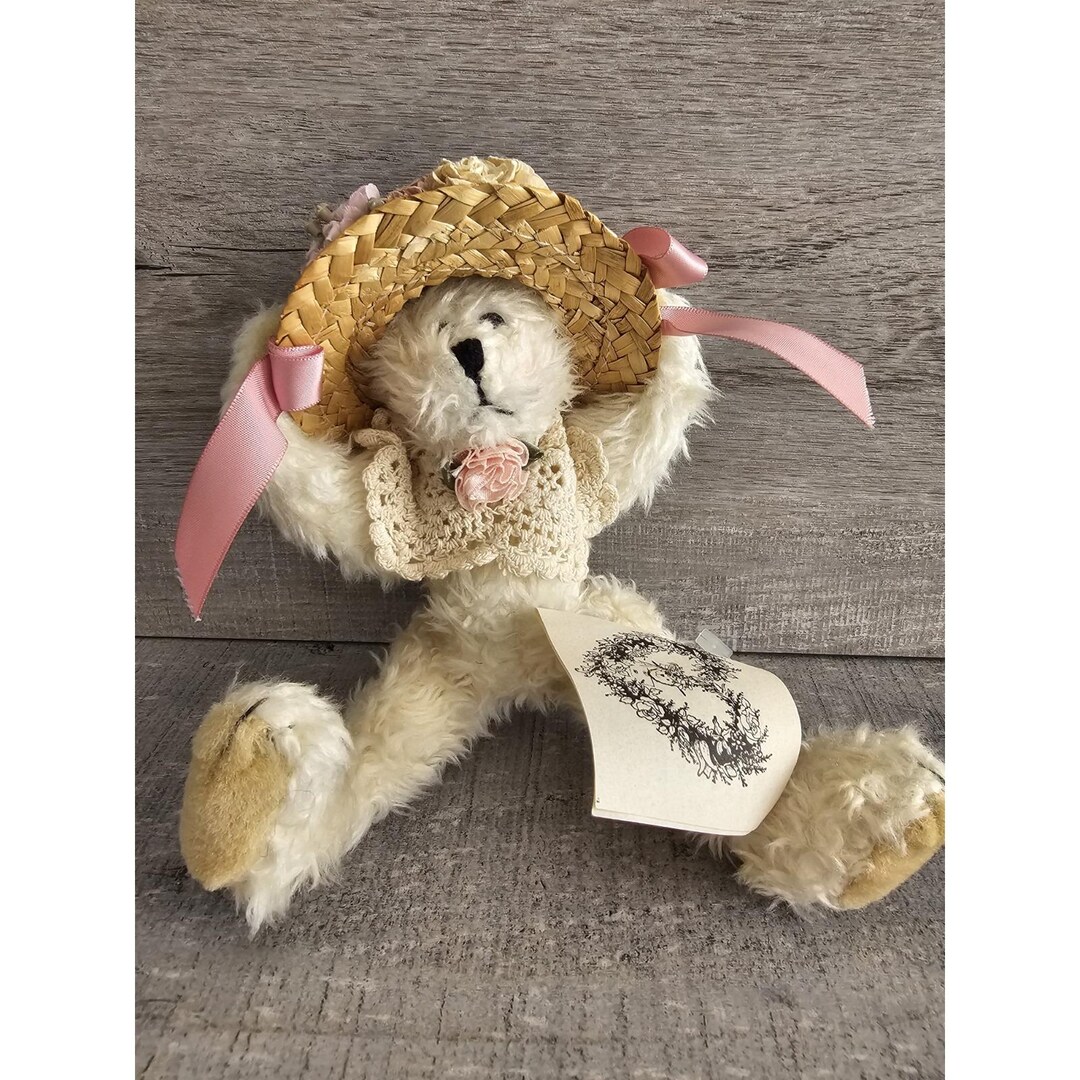 Artist Bear 10” Vintage Victorian Plush Tilden Manor Collectible off ...