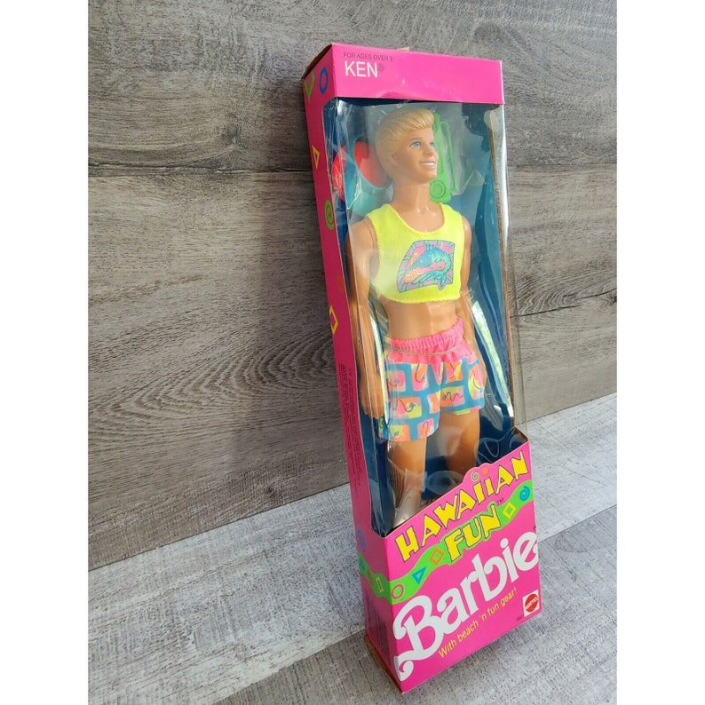 Mattel Barbie Hawaiian Fun Ken Doll With Beach 'n Fun Gear - Etsy