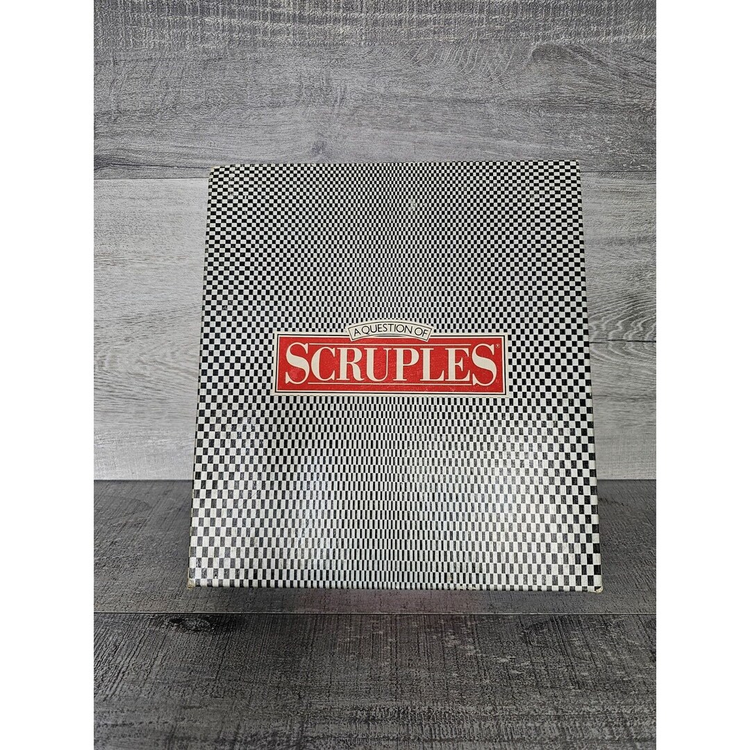 Vintage A Question of Scruples Board Game 1986 Party Game Get to Know ...