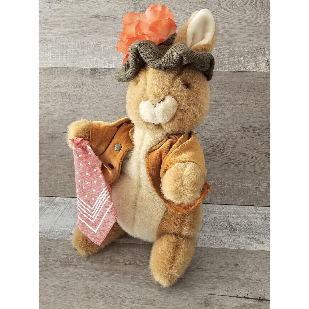 Vintage Eden BENJAMIN PETER RABBIT Plush Beatrix Potter Bunny ...