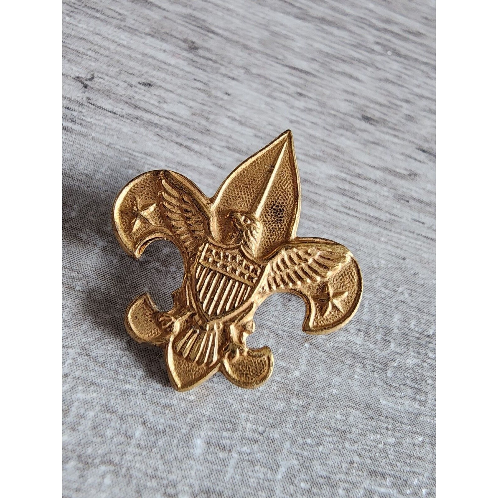 Boy Scouts of America BSA Be Prepared Pat. 1911 Cub Fleur De Lis ...