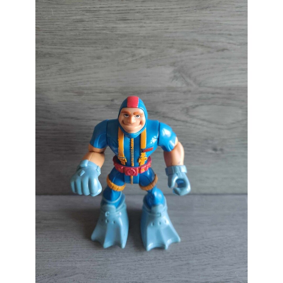 Rescue Heroes GIL GRIPPER Scuba Diver Figure TOY 77083 Fisher Price ...