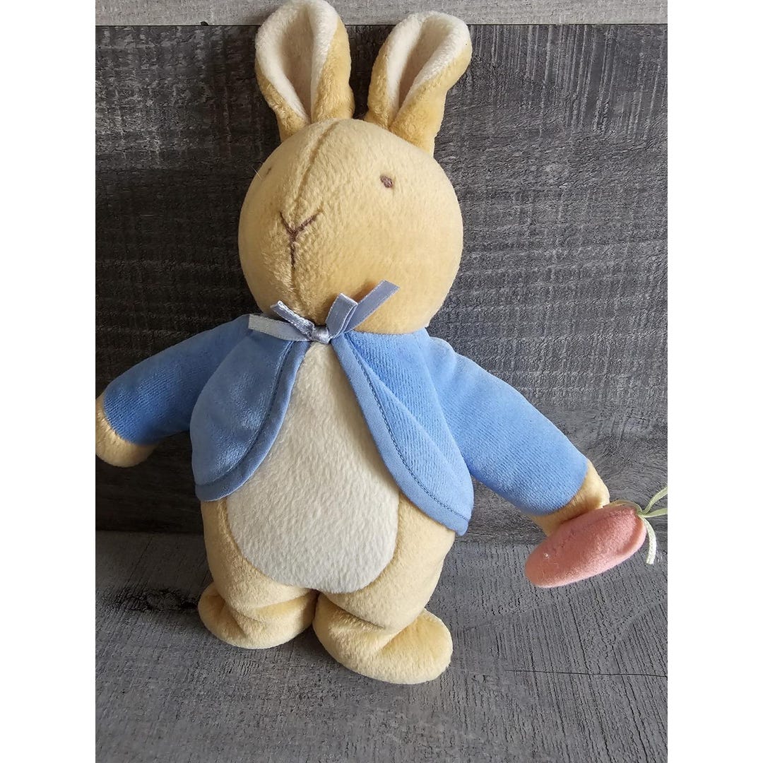 EDEN Plush Beatrix Potter Peter Rabbit Crib Baby Toy Bunny Plush ...