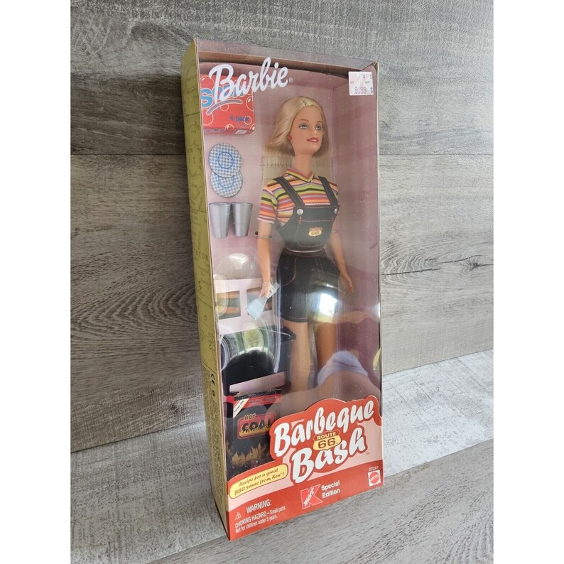 Route 66 Barbeque Bash Barbie Doll Special Edition 2000 Mattel - Etsy