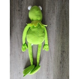 Vintage Large Kermit the Frog Plush Muppets Jim Henson's 29" Stuffed ...