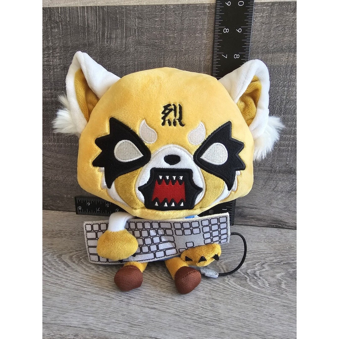 Gund Sanrio Netflix Original Aggretsuko Red Panda Rage Sound Plush ...