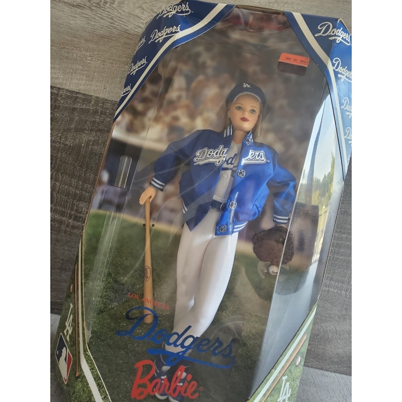 Barbie LA Dodgers Collector Edition Doll MLB Baseball 1999 NIB Mattel New - Etsy