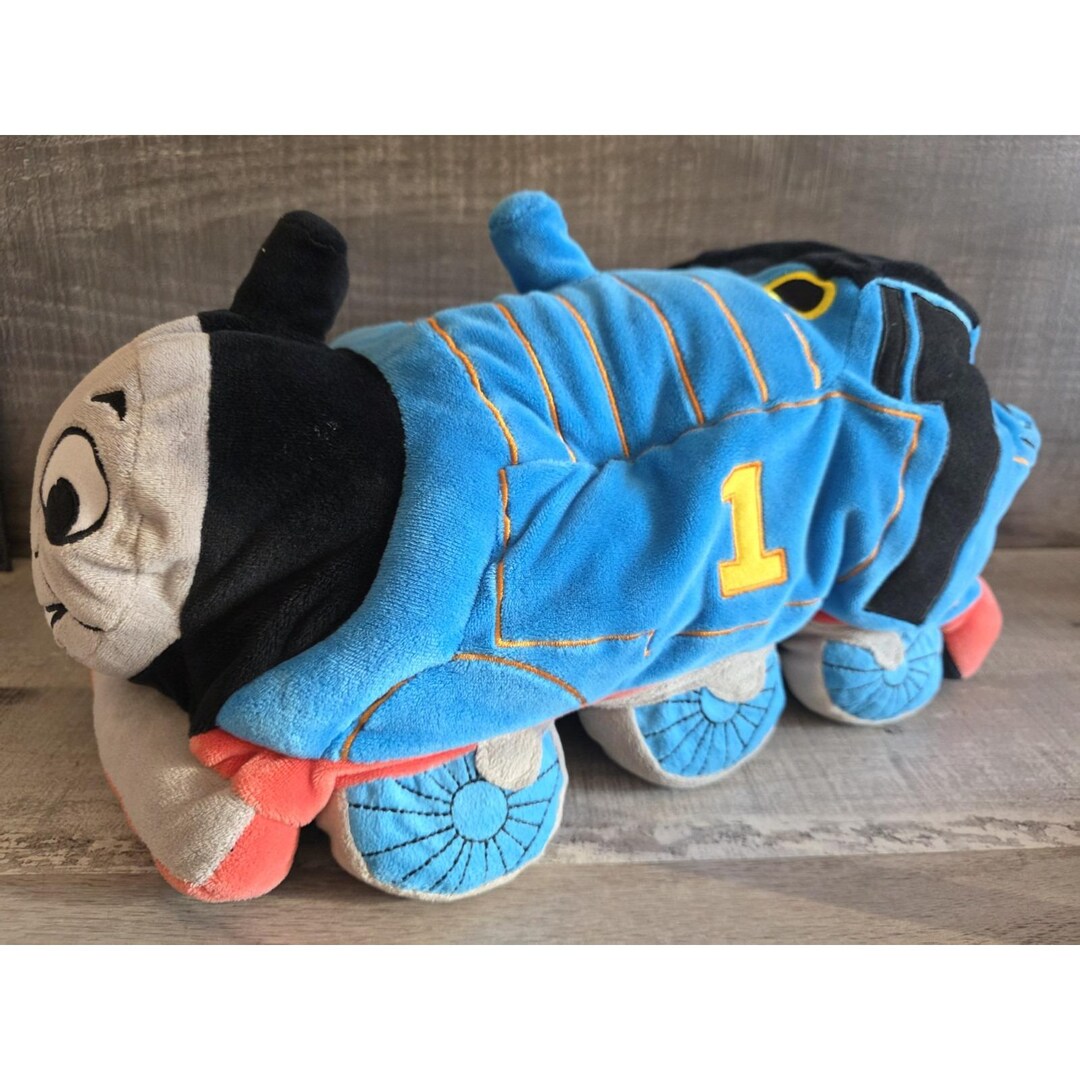 Thomas the Tank Engine Plush Throw Pillow Approx 15" Stuffed Toy B228 ...