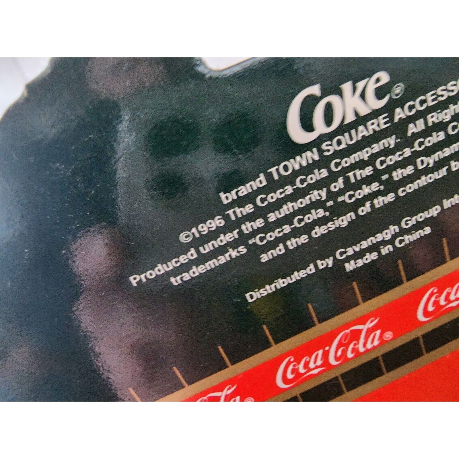 Vintage Coca-cola Town Square Collection Thermometer CG2407 - Etsy
