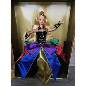 MIDNIGHT PRINCESS Barbie Winter Collection Limited #17780 NRFB Vtg ...