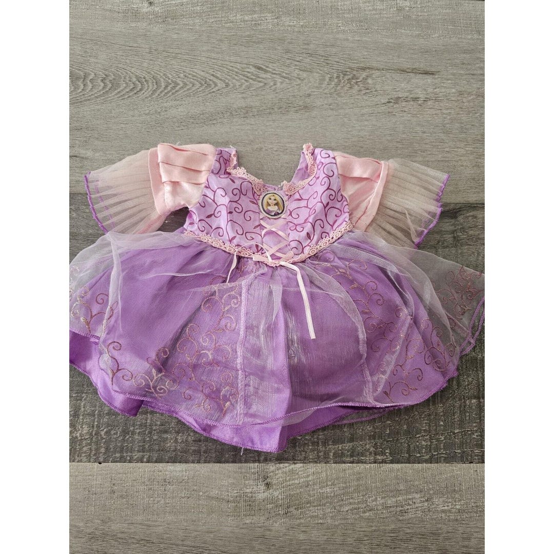 Build a Bear workshop Disneys Rapunzel purple Pink Shiny Tangled Movie ...