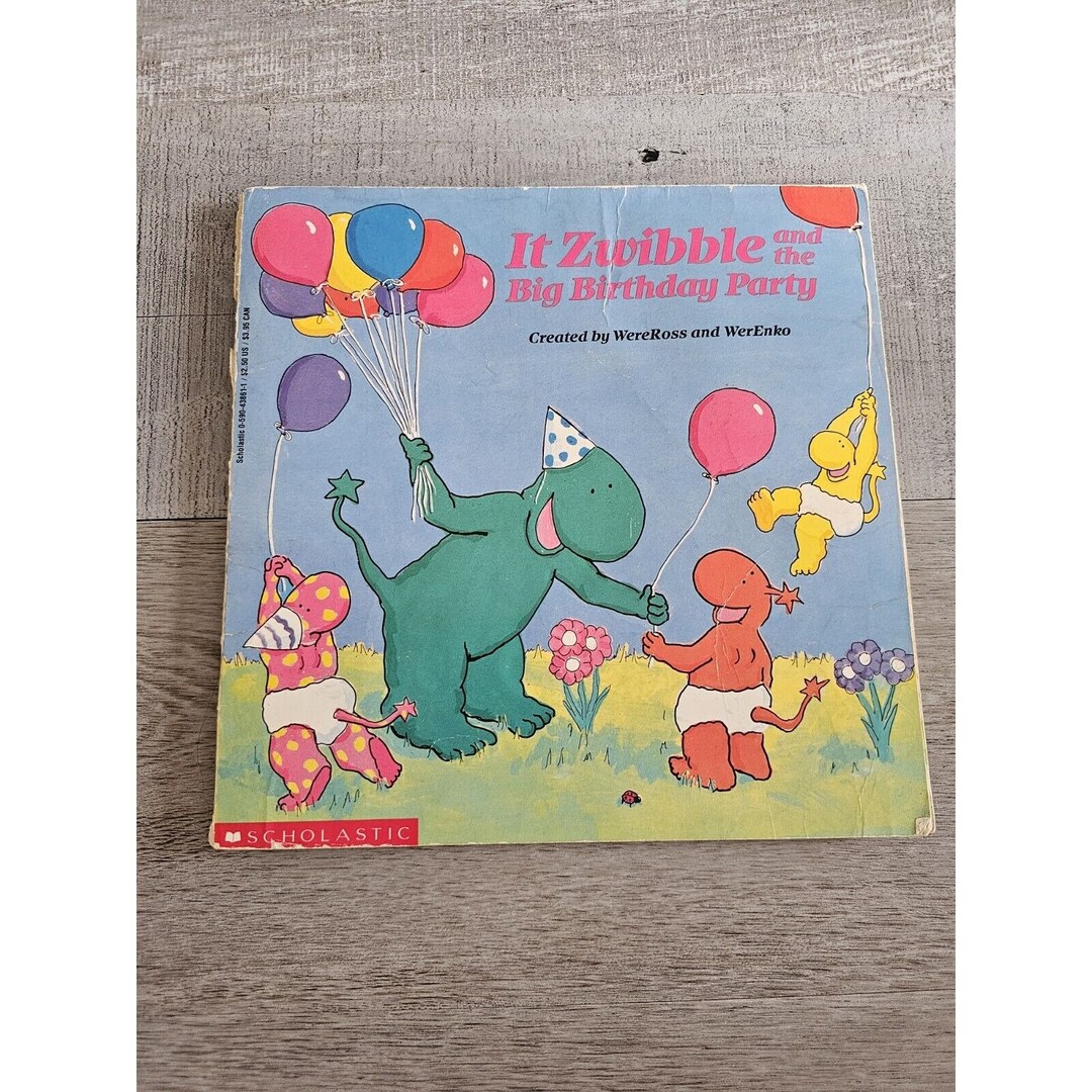 Vintage It Zwibble and the Big Birthday Party Book 1988 by Wereross and ...