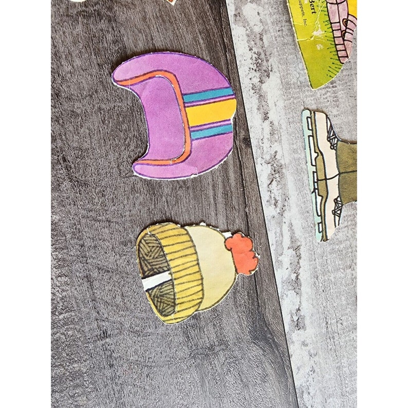 Vintage Paperdolls Sesame Street Paper Emphora Prairie Dawn Bert Ernie ...