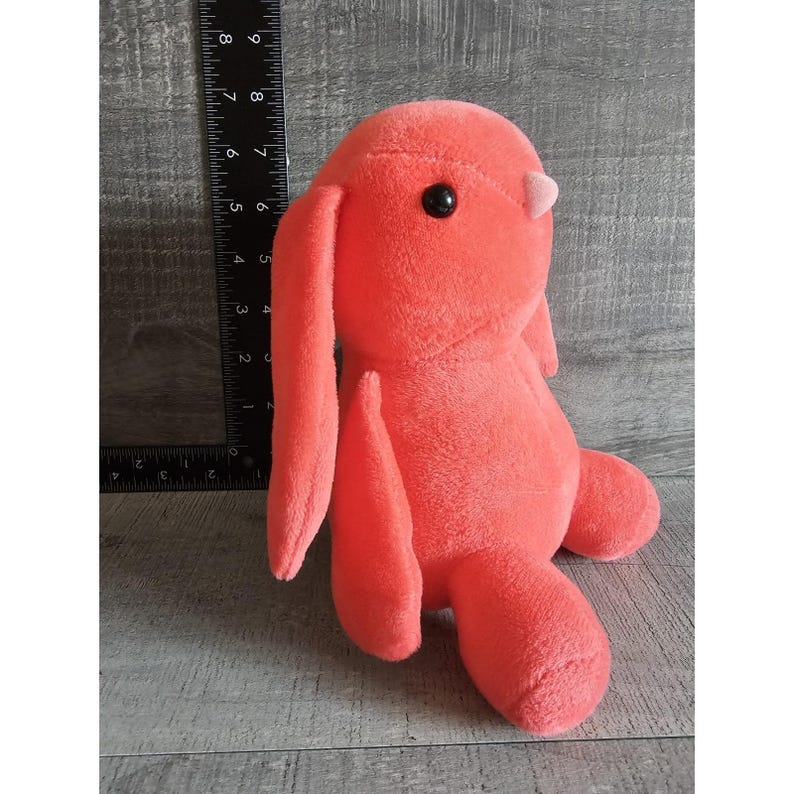 Japan Anime Cos B-rabbit Alice Red Bunny Plush Doll Cute Stuffed Mable ...