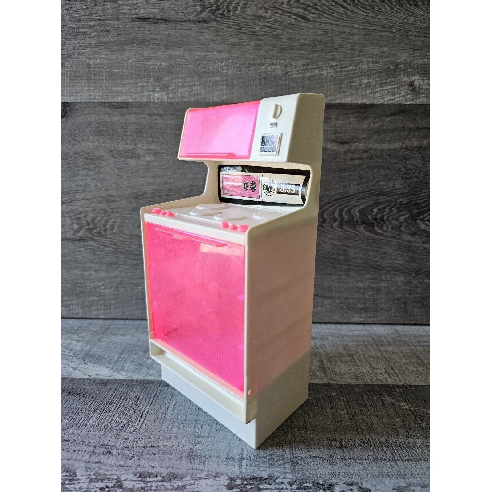 Vintage 1978 Mattel Barbie Dream House Pink Kitchen Stove Oven ...