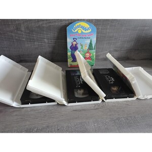 Lot of 3 Teletubbies VHS Tapes PBS Bedtime Nursery Rhymes Exercise G27 ...