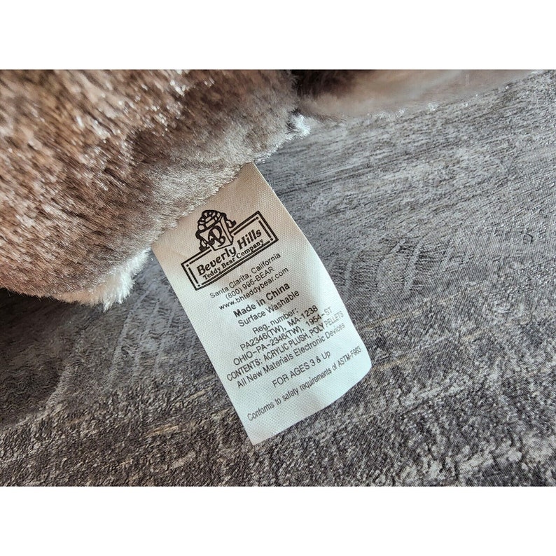 Carl the Rabbit Blockbuster 2002 Beverly Hills Teddy Bear Company ...