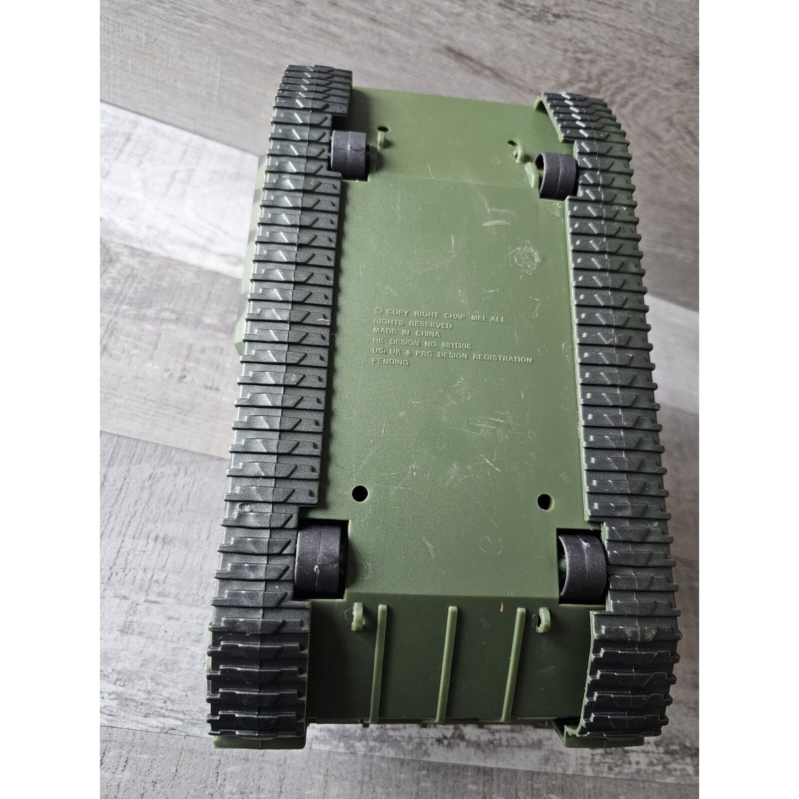 Vtg Chap Mei Soldier Force III Combat Vehicle Army Tank W Accessories ...