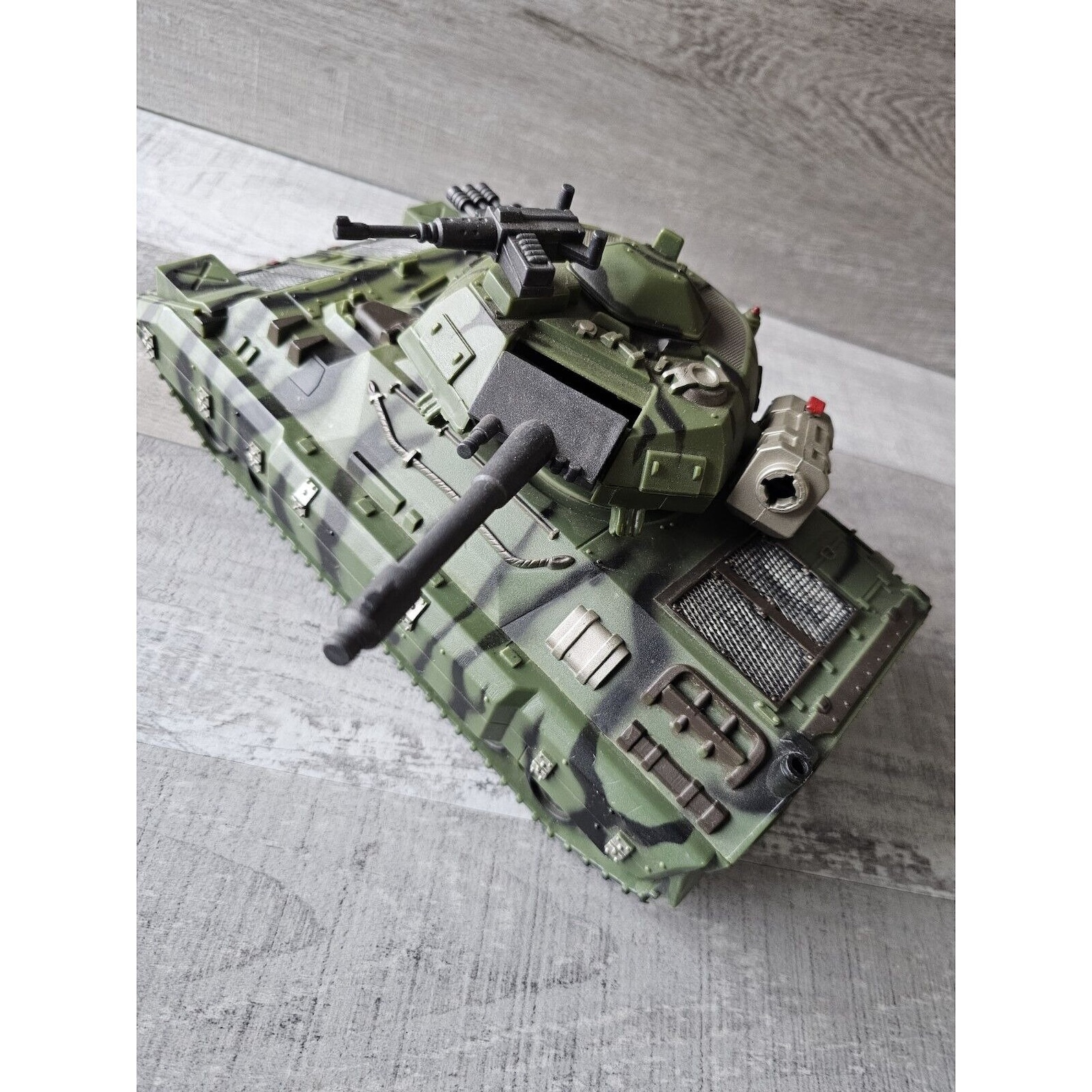 Vtg Chap Mei Soldier Force III Combat Vehicle Army Tank W Accessories ...