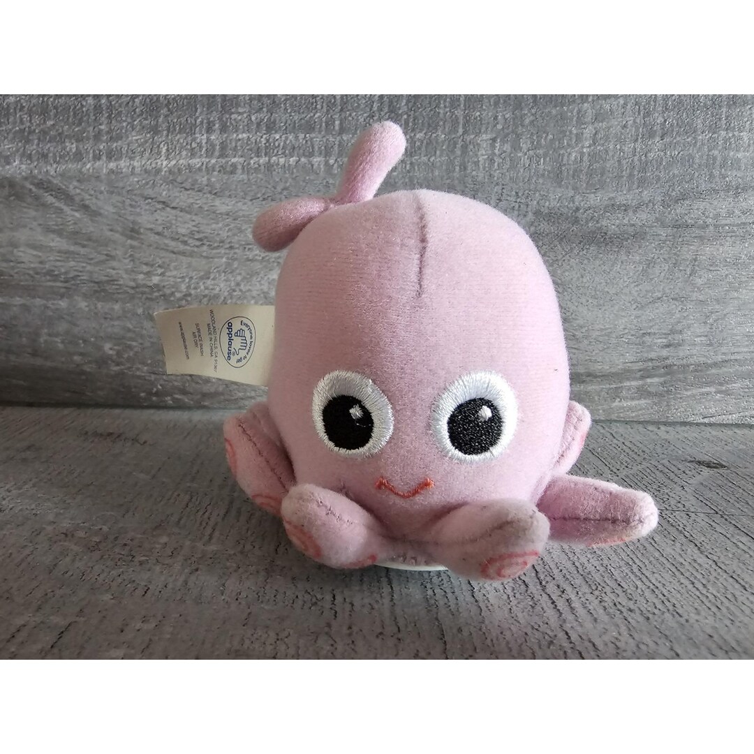 Rare Finding Nemo Pearl Octopus Pink Mini 4” Plush Stuffed Animal HTF ...