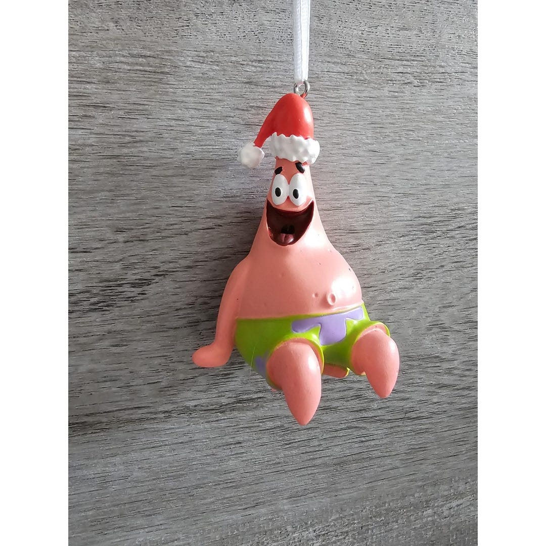 Spongebob Squarepants Patrick Star Christmas Ornament Replacement ...