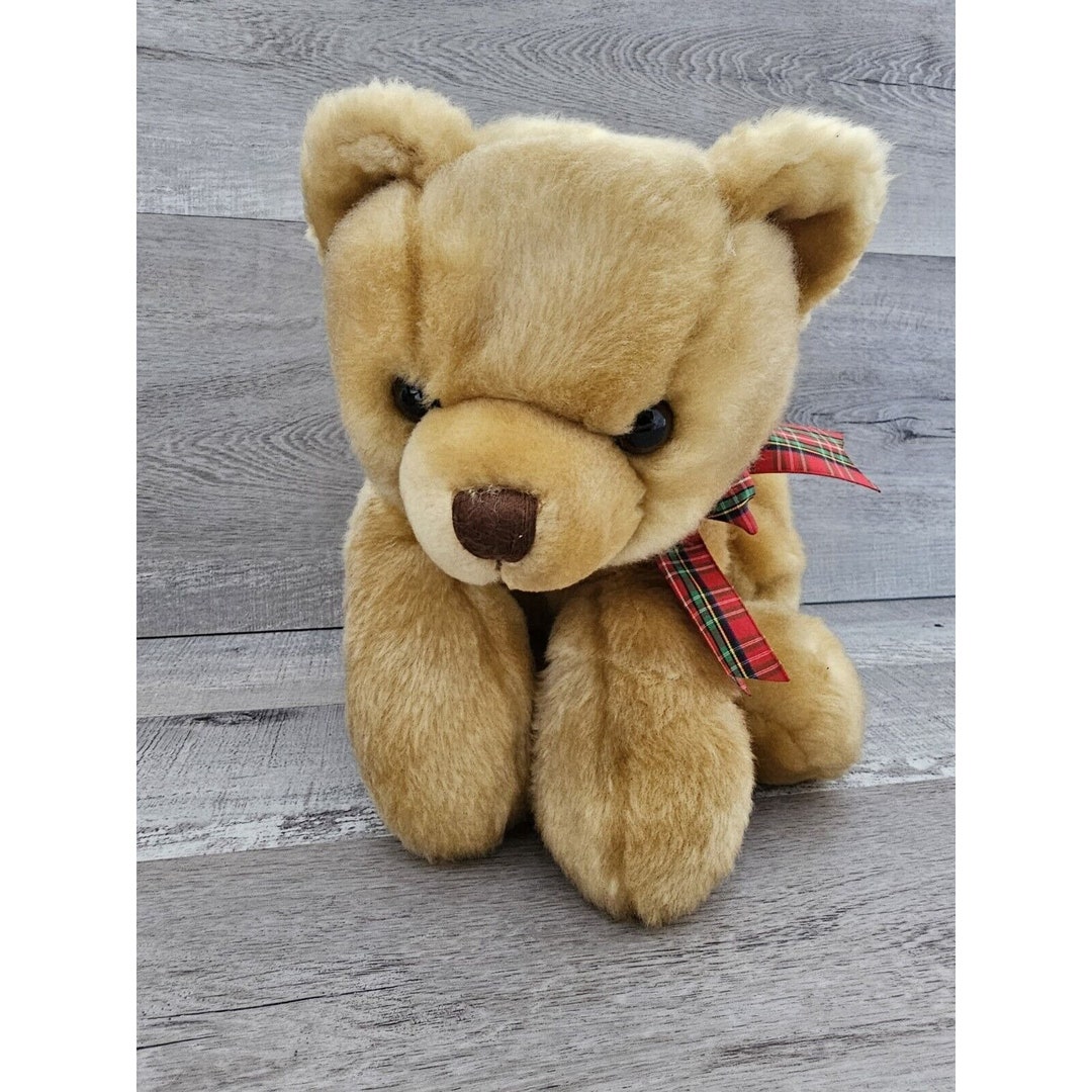 Vtg RBI Ron Banafato SOFT Golden Brown Floppy Teddy Bear Plush Stuffed ...
