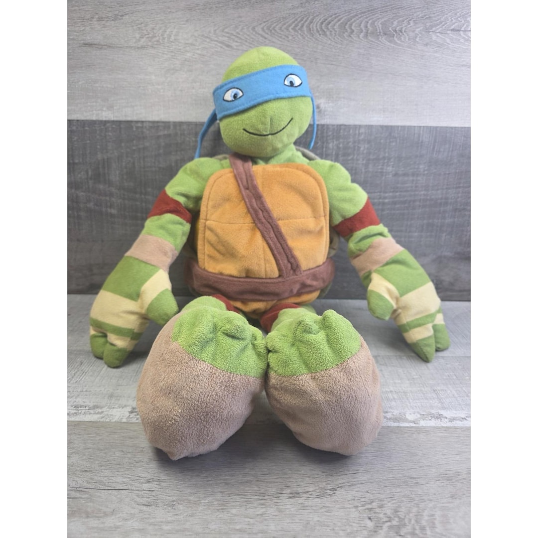Nickelodeon Teenage Mutant Ninja Turtles Plush Leonardo 24" Stuffed ...