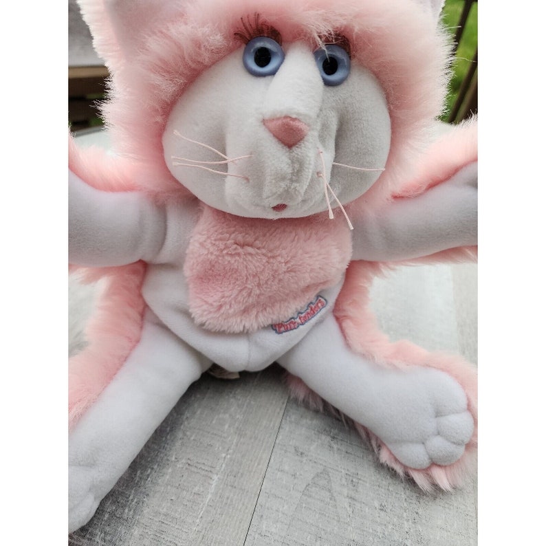 Vintage Fisher Price PURR-TENDERS 1988 Kitty Cat Plush Purring Toy 18 W ...