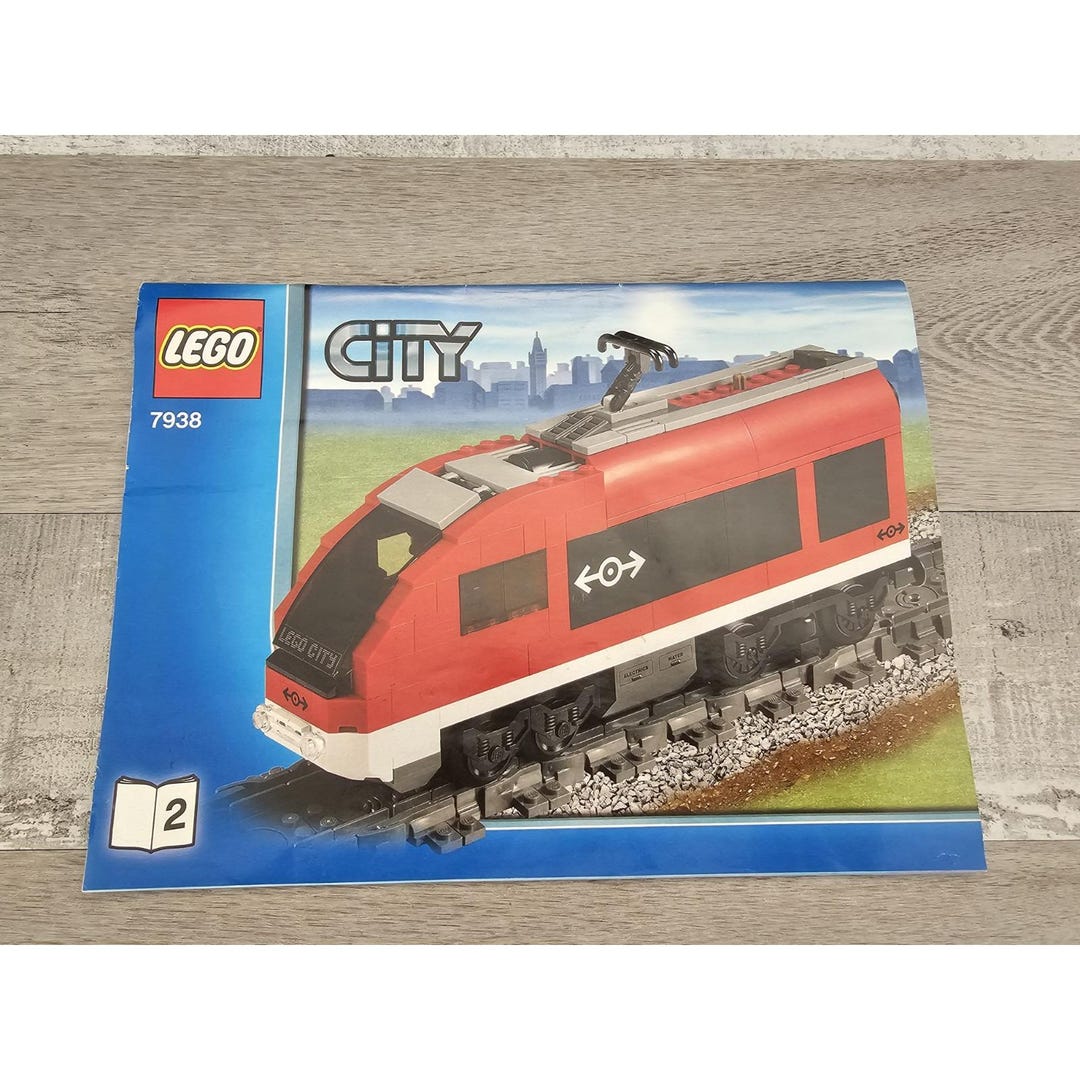 Lego City #7938 Instruction Manual Booklet Book 2 Only - Etsy