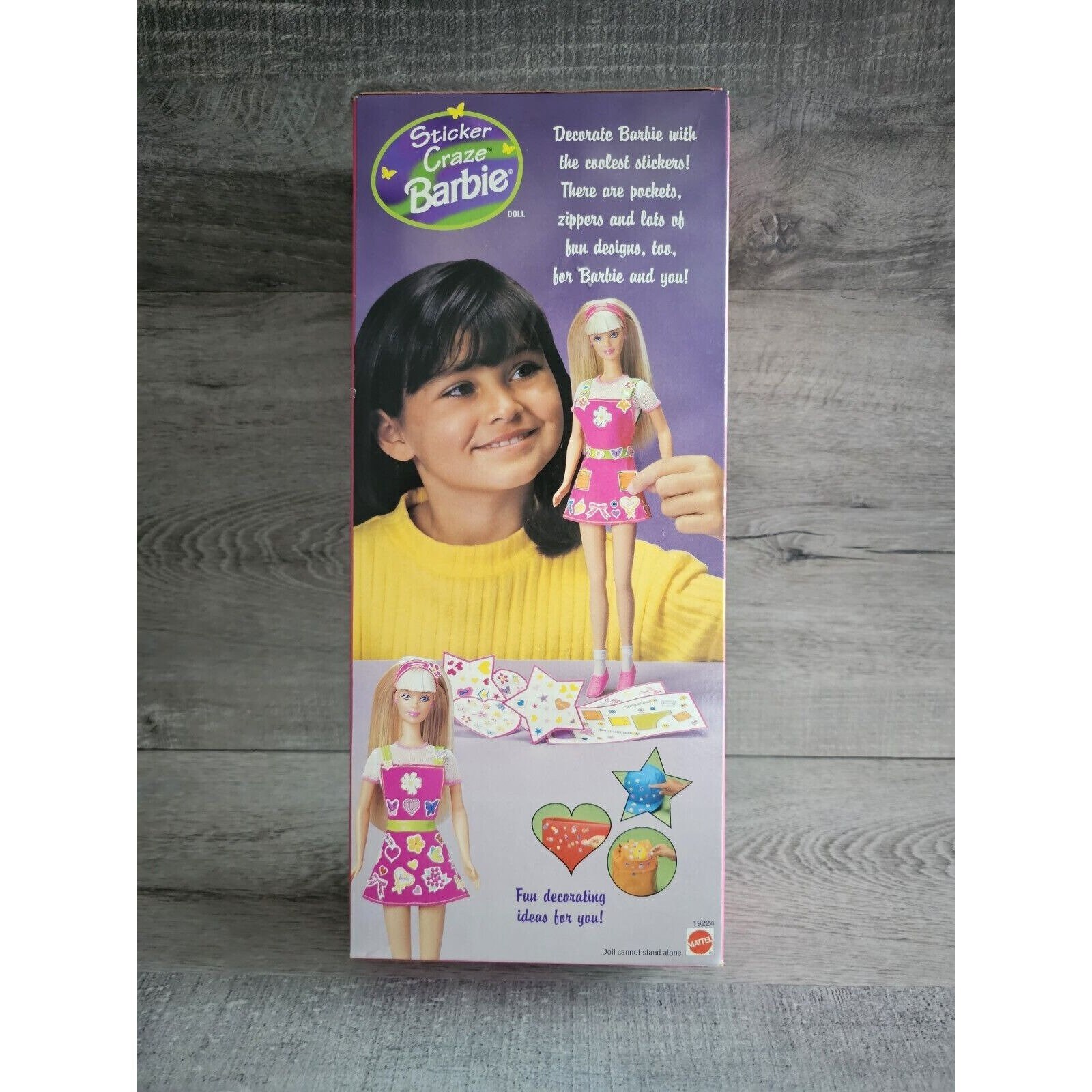 VINTAGE 1990s Mattel Sticker Craze Barbie Doll With Stickers - Etsy