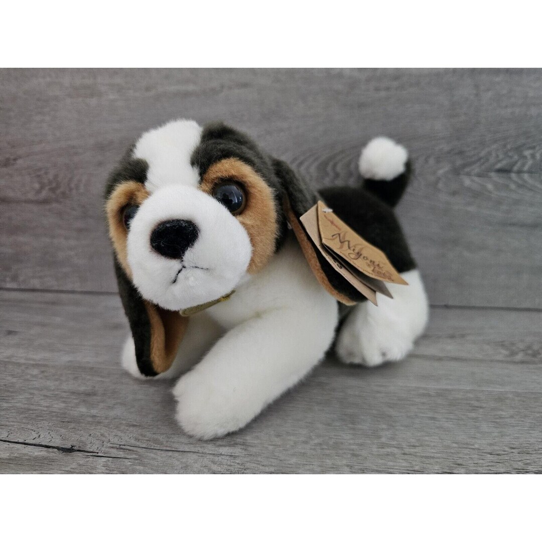 Aurora Miyoni Beagle Puppy Pup Dog 9" Plush Stuffed Animal Realistic ...