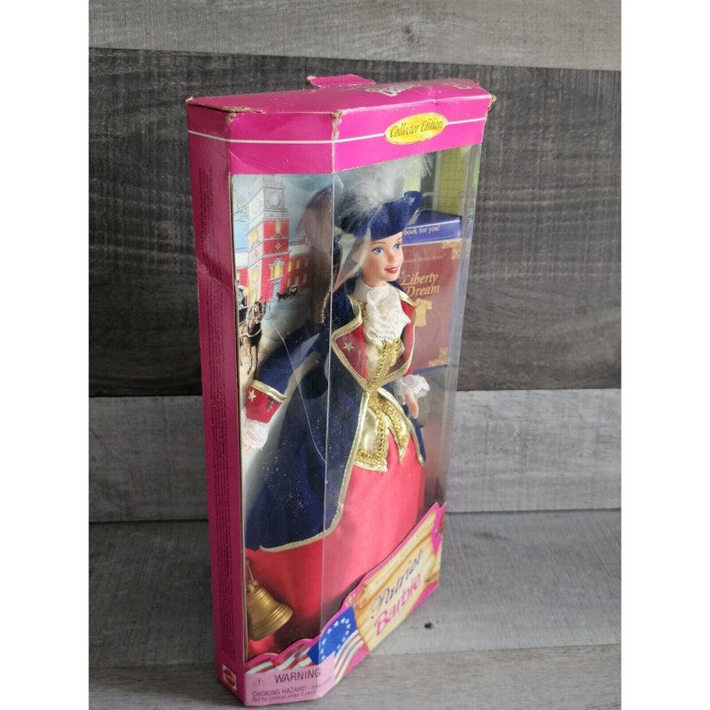 Vintage 1996 Retired COLLECTOR EDITION Patriot BARBIE Pioneer Woman ...