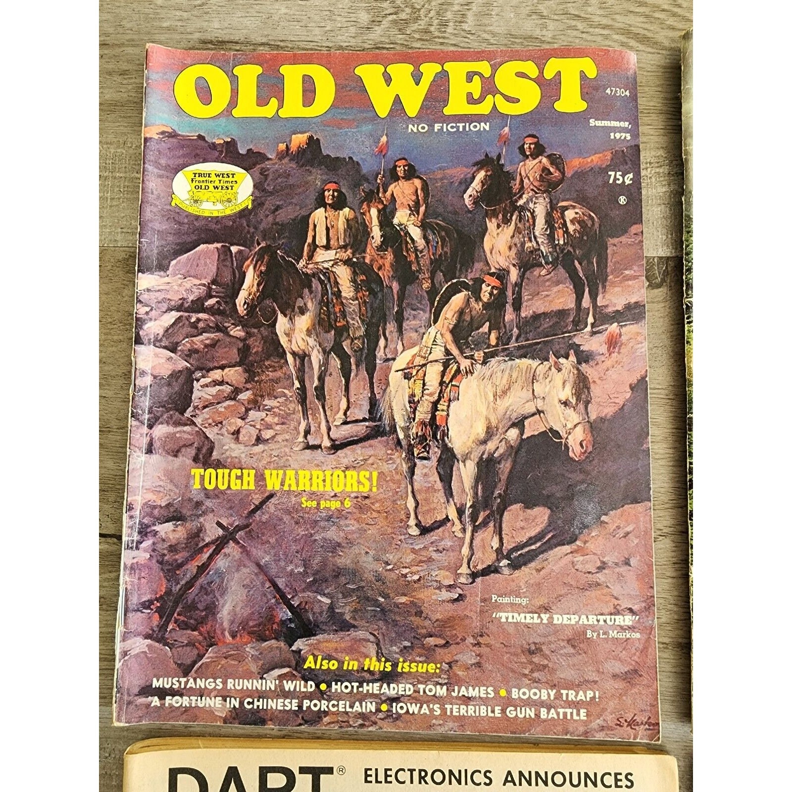 Old West Magazine Vintage Western Magazine 1970 1974 1975 & - Etsy