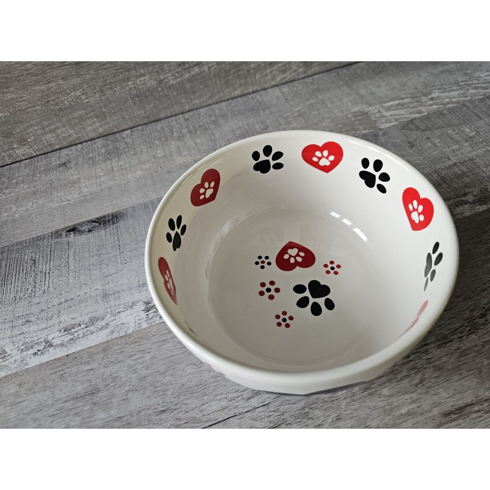 Temp-tations Seasonal Pawfetti 18 Oz Cereal Bowl Handpainted Dogs Cats ...