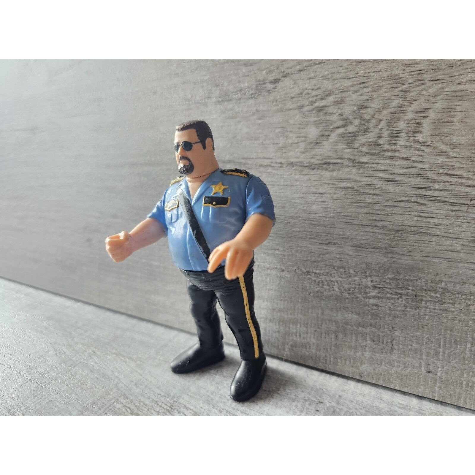 1991 Hasbro Titan Sports WWF Wrestling Big Boss Man Action Figure WWE ...