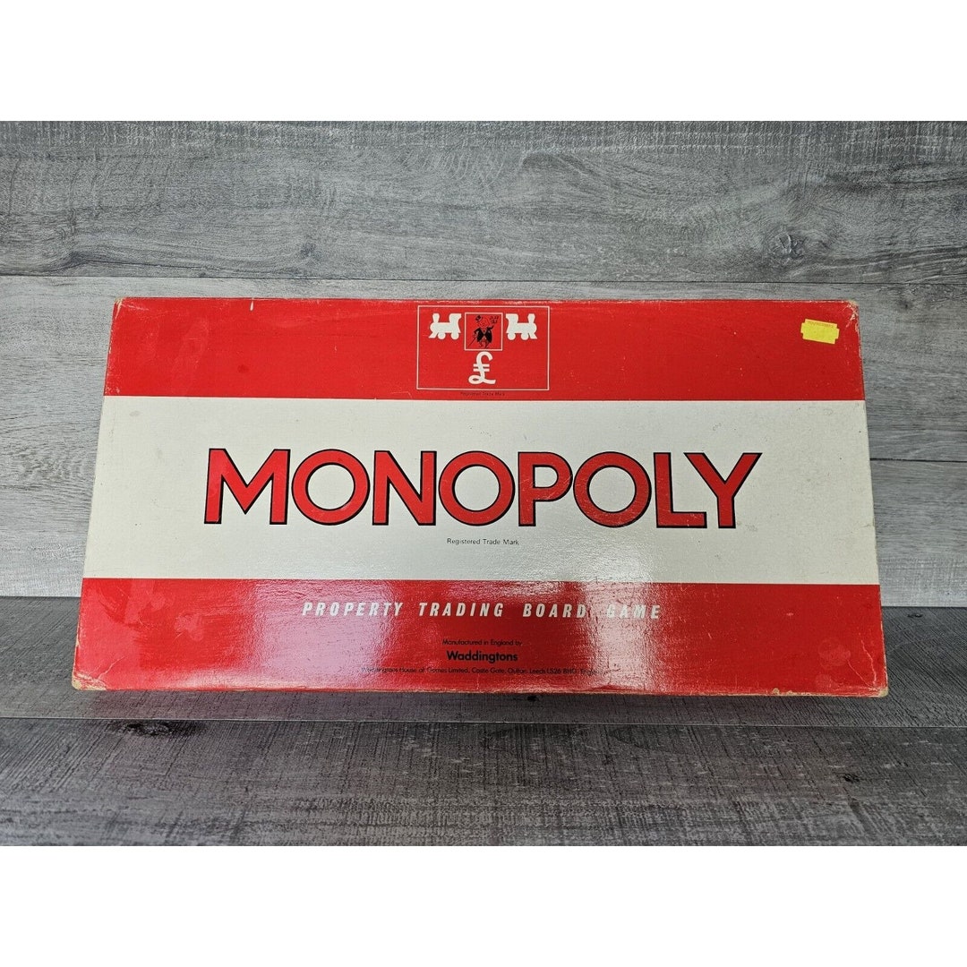 Vintage Waddingtons Monopoly Original Classic Board Game UK - Etsy
