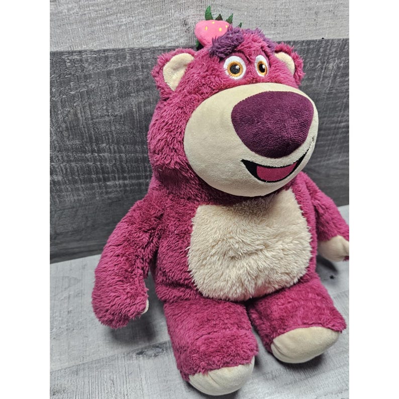 Toy Story Lots O Huggin Teddy Bear With Strawberry Stuffed Animal Plush ...