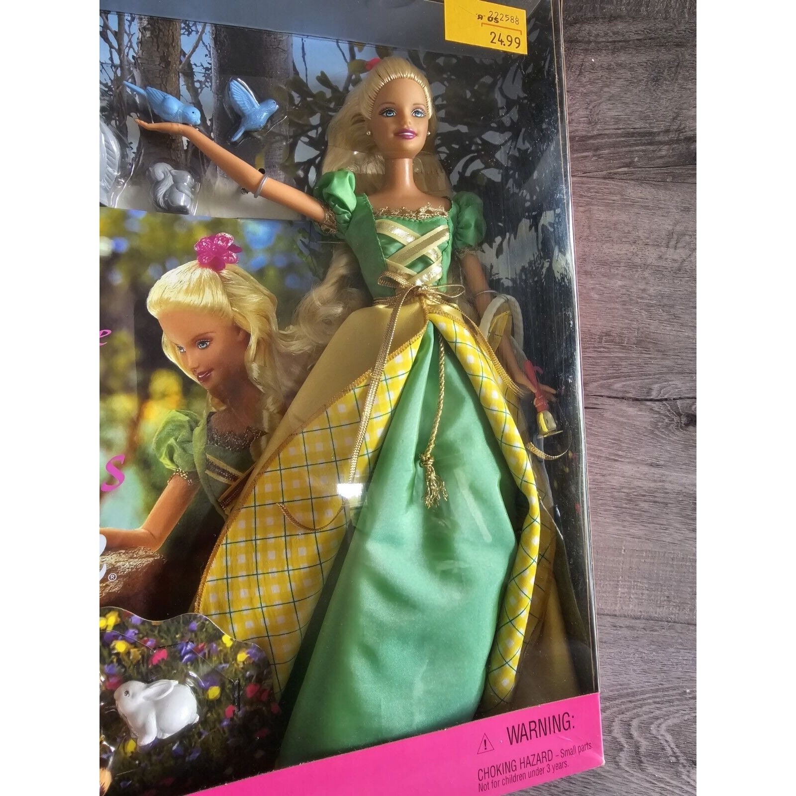 The Tale of the Forest Princess Barbie Doll A Golden Book 2000 - Etsy