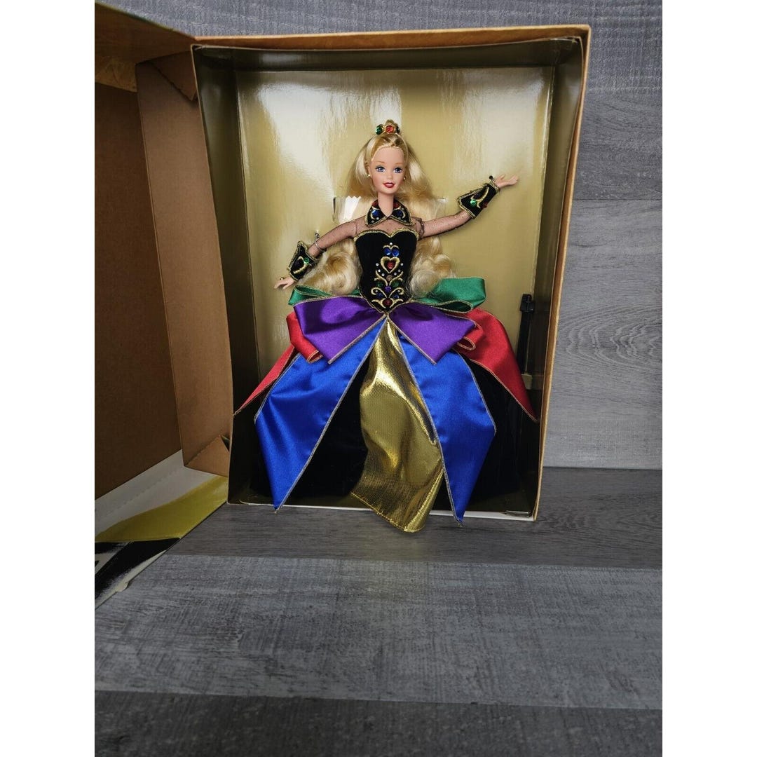 MIDNIGHT PRINCESS Barbie Winter Collection Limited #17780 NRFB Vtg ...